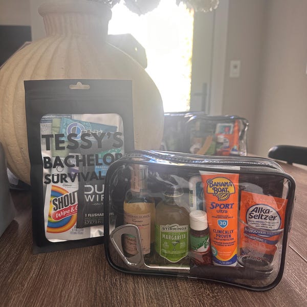 Personalized Bachelorette Hangover Recovery Kit - Etsy