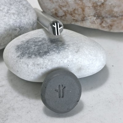 Custom Pottery Stamp for Ceramic Artists Custom Metal Stamp for Clay ...