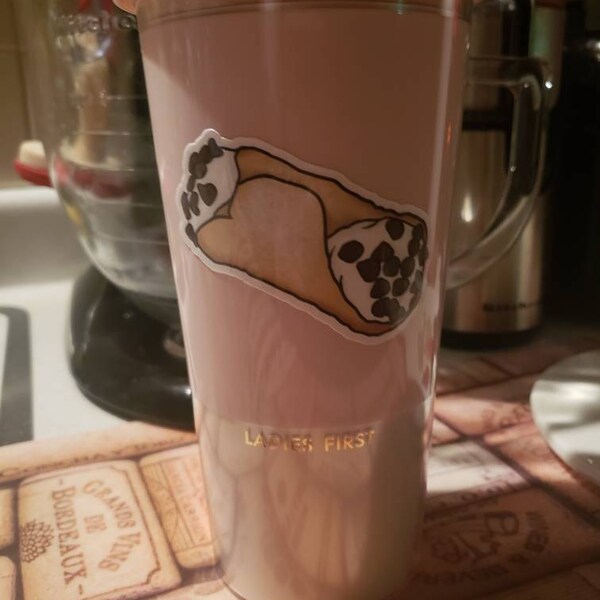 Cannoli | Sticker | Vinyl - Italy - Travel - Gift - Laptop - Food ...