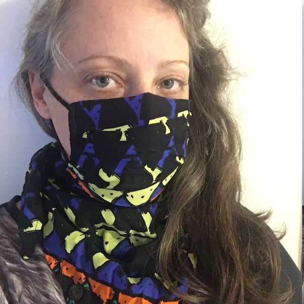BACK TO SCHOOL Kids & Woman Silk Face Mask Scarf-anti-drop - Etsy
