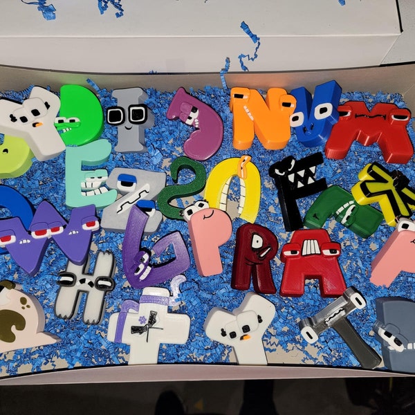 Full Set A-Z of UPPERCASE Alphabet Letters - Etsy