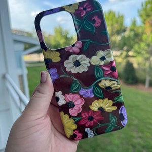 Piano Floral Print Phone Case - Etsy