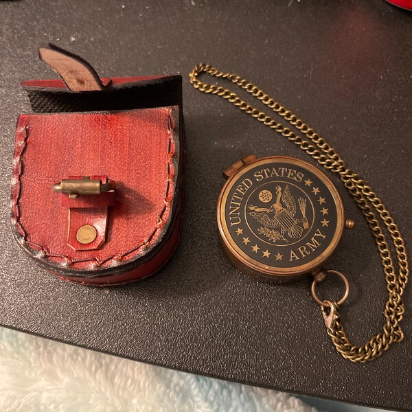 Army Gift, Engraved Army Compass, Personalized Army Compass, Army ...