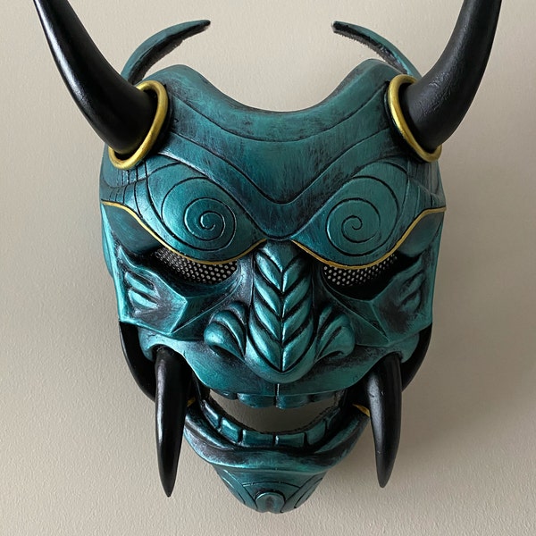 Samurai Assassin Demon Oni BB Gun Airsoft Mask, Halloween Costume ...