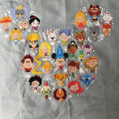 Mini Villains Cross Stitch Pattern Villains Mini Pixel - Etsy