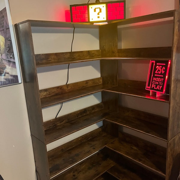 Edge Lit Arcade Sign: Insert Coin LED Light - Etsy