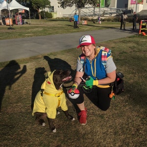 Pikachu From Pokemon Pet Dog Costumes Sizes XS to XL - Etsy