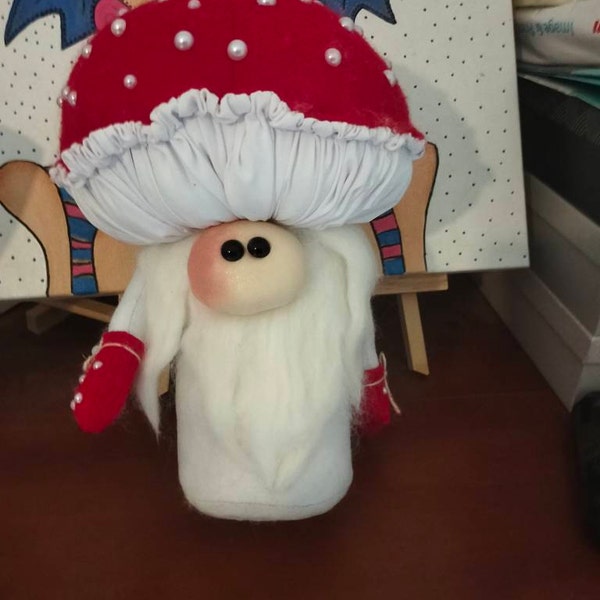 Pattern Pdf Scandinavian Pearl Gnome Sea Gnome Gnome With Seashells ...