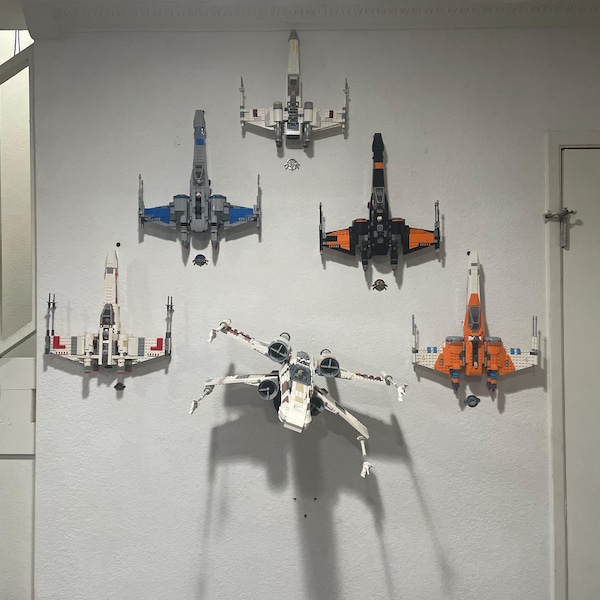 Adjustable Wall Display Stand/mount for LEGO® UCS X-wing Starfighter ...