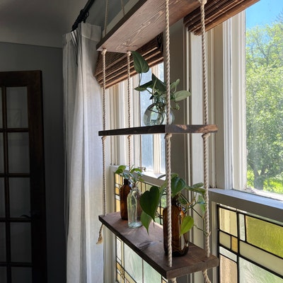 Window Plant Shelf Hanging Window Shelf 3 Tiered Window - Etsy