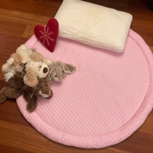 ON SALE Fox in the Woods Deer and Dot Baby Roundies Round Rug - Etsy