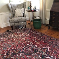 19th Century Worn Rug / 3'4 X 4'9 Antique Caucasian - Etsy