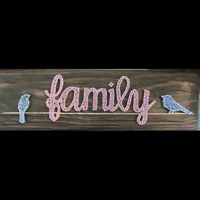 Blessed String Art Template - Etsy