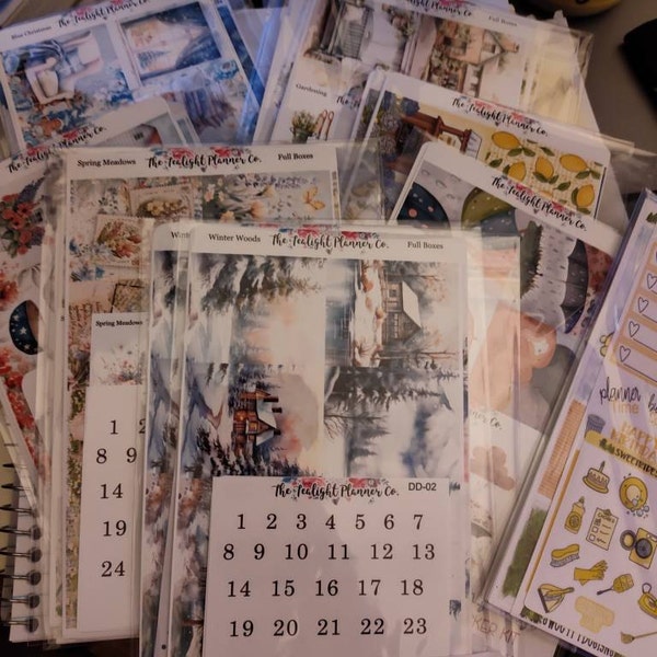 Kit 1 Journal Sticker Kit, Bullet Journal Stickers, Journaling Stickers ...