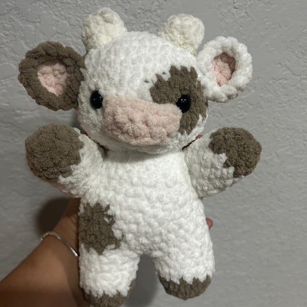 Milk Cow Plush Crochet Pattern Milk Cow Pattern Baby Cow Amigurumi PDF ...