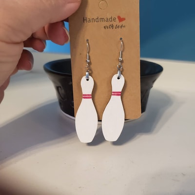 Bowling Pin Laser Cut Unfinished Wood Cutout Craft Shapes - Etsy