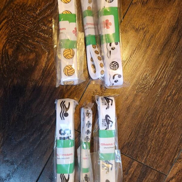 Marching Band Ribbon in Blue and White, 7/8 Grosgrain Ribbon, Marching ...