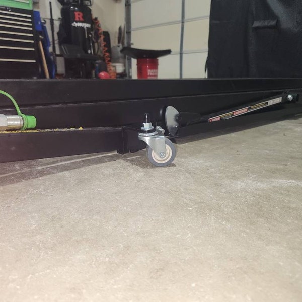 Ez-slide™ Quickjack Caster Wheel Kit! Heavy Duty 8ga Powdercoated Steel! Made in USA - Etsy