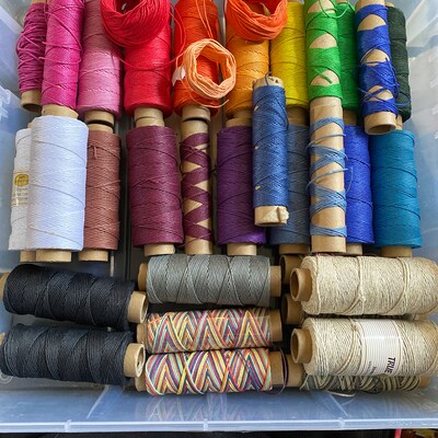 Bundle 10 Balls Natural no Dye Hemp Cord 20lb 1mm 430feet/130m 100gram ...