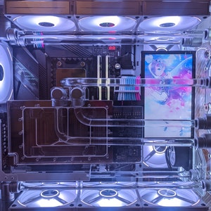 Custom Rgb Pc Case Light Decoration Board Panel Water Cooling - Etsy