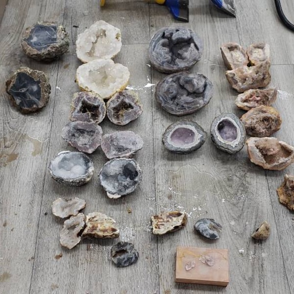 Large Premium Unopened Geode Variety Bag (8 Different Types of Geodes/thundereggs) - Etsy