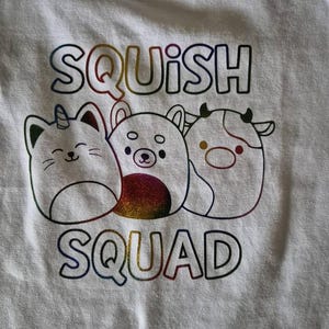 Squish Squad SVG, Coloring Squish Page PNG, Squish Squad PNG - Etsy