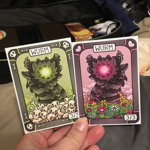 3 of Each Wurmcoil Engine Tokens for Magic the Gathering - Etsy