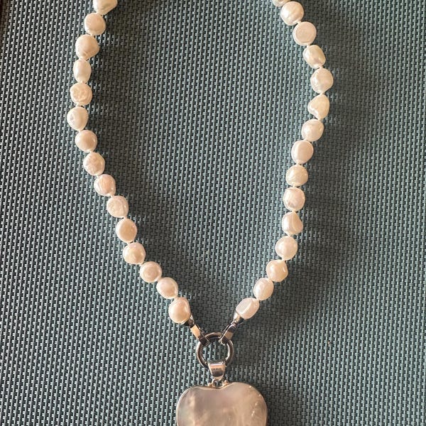 Salt Source 8mm Agate Bead Necklace/gemstone Knotted Necklace/birthday ...