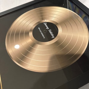 Personalized Plaque, Custom Plaque, Vinyl Record Plaque, Framed Poster ...