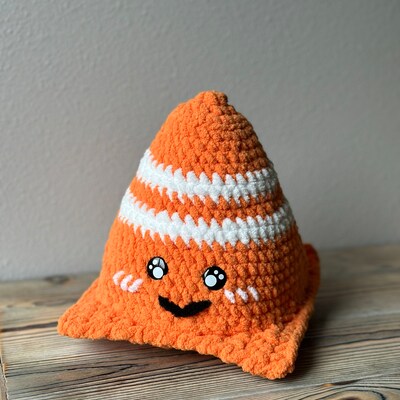 Crochet Jumbo Traffic Cone Pattern - Etsy