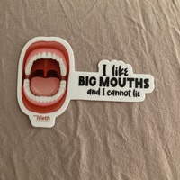 Pickle Tooth Sticker Dill Pickle Sticker Pickle Teeth - Etsy
