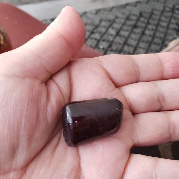 GARNET (LARGE PREMIUM Grade A Natural) Tumbled Polished Crystals Stone ...