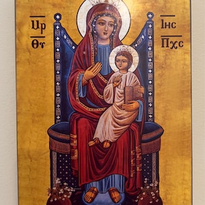 Set of 7 Coptic Icons for the 7 Major Feasts of the Lord Jesus Christ ...