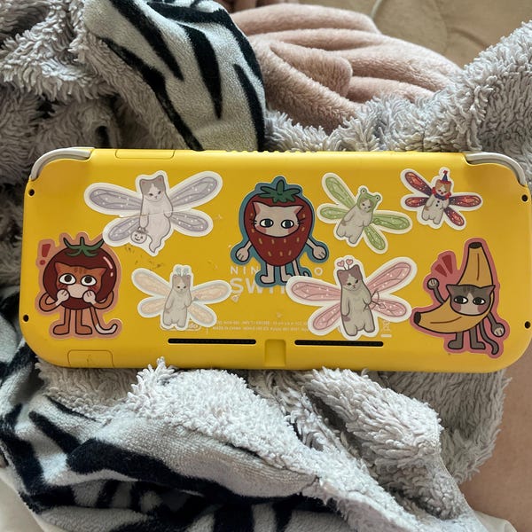 Fluffy Princess Cow Sticker / Matte Vinyl / Fairy Cow Sticker - Etsy