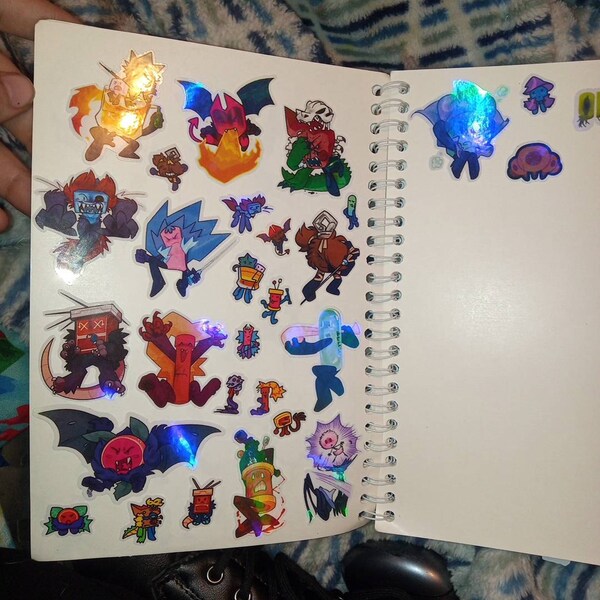 Objectified Comic Stickers [fight or Flight Collection] - Etsy