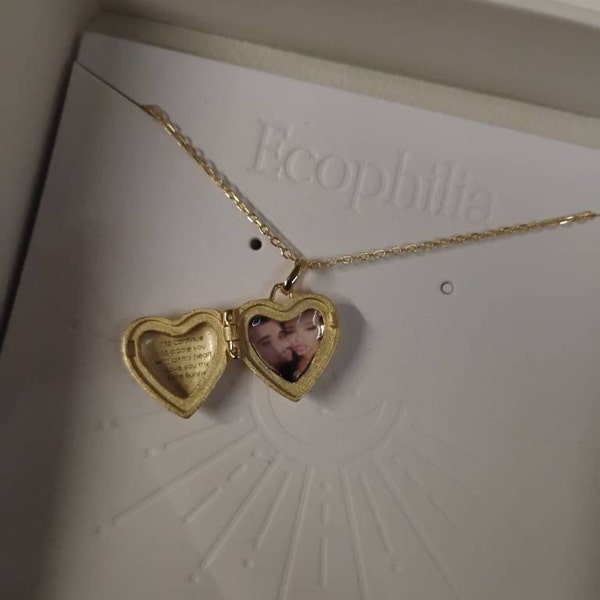 Initial Heart Locket • Customized Locket • Photo Locket • Gifts for Mom ...