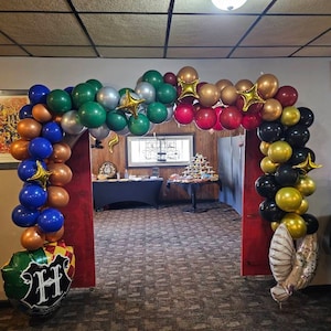 Wizard Themed Bachelorette Party Decorations Wizard Balloon Arch Wizard ...