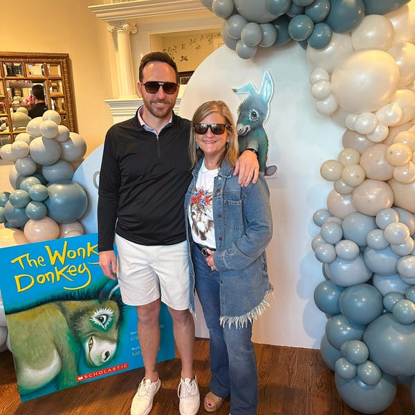 Flower and Donkey Design Desk Mat // Cute and Functional Workspace ...