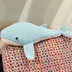 Whale Crochet Pattern, Blue Whale Amigurumi Pattern, Realistic Crochet ...