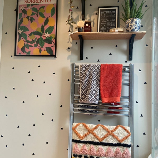 Triangle Wall Art Stickers, Triangle Decals, Triangle Wall Stickers ...