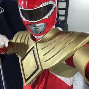 MMPR White Ranger Shield Foam Pattern Template PDF - Etsy