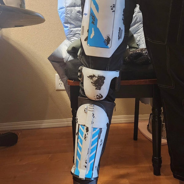 TH-1 Mandalorian Inspired Thigh Plates - Etsy