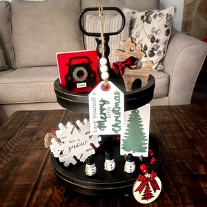 Christmas Decor Bundle Christmas Truck Set of 3 Christmas - Etsy