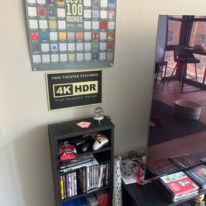 IMAX Enhanced DTSX Home Movie Theater Sign - Etsy