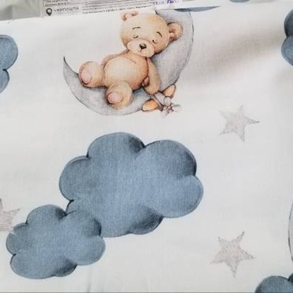 Goose Cotton Fabric by the Yard, Premium Cotton Fabric, Digital Print ...