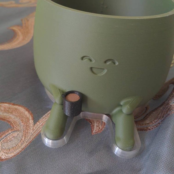 Alien Planter Alien Bust Plant Pot Scifi Indoor Planters Space Indoor ...