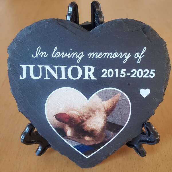 Personalized Rat Memorial Stone, Garden Stone, With Picture, Memorial ...