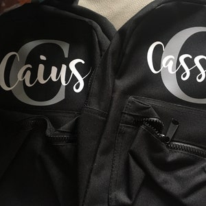 Personalised 9 Litre Backpack Water Bottle Lunch Bag | Etsy