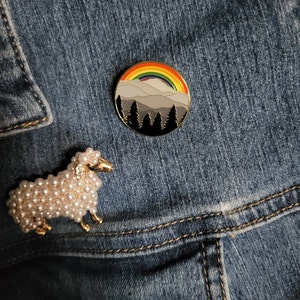 Subtle Bisexual Flag Enamel Pin Enamel Cute Pin Set Pins Laple Pin Hard Enamel Pin Gift for Her ...