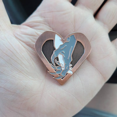 Monster Lover V2 Enamel Pin - Etsy